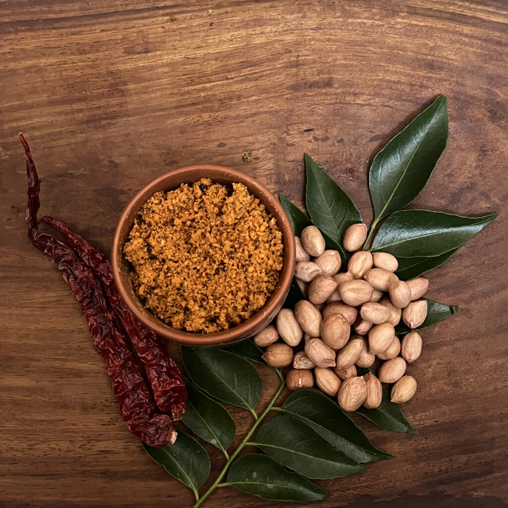 Shenga Chuntey Pudi / Groundnut Chutney Powder - Sandige At Doors