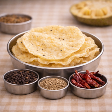 Buy Halasina Happala / Jackfruit Papad | Sandige At Doors